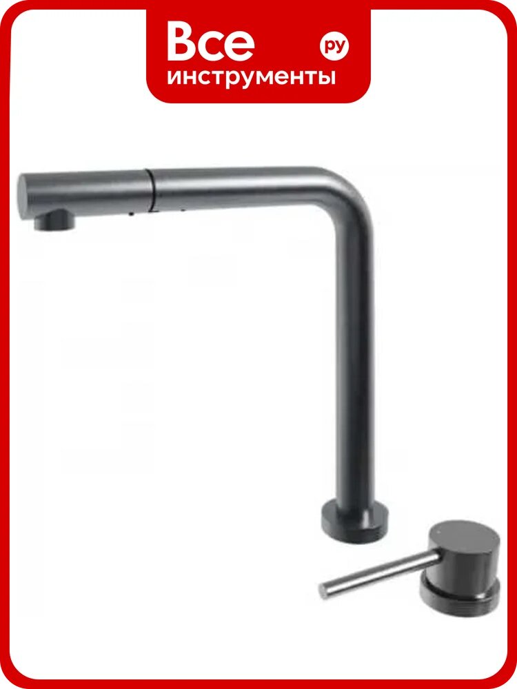 , смеситель кухонный EMAR ЕС - 7027 PVD Dark