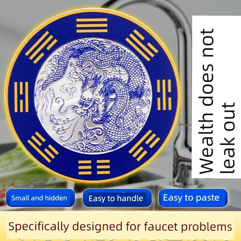 Наклейка Qinglong, наклейка на кухонный кран бренда Qinglong, самоклеящаяся наклейка на кухонный кран Qinglong,
