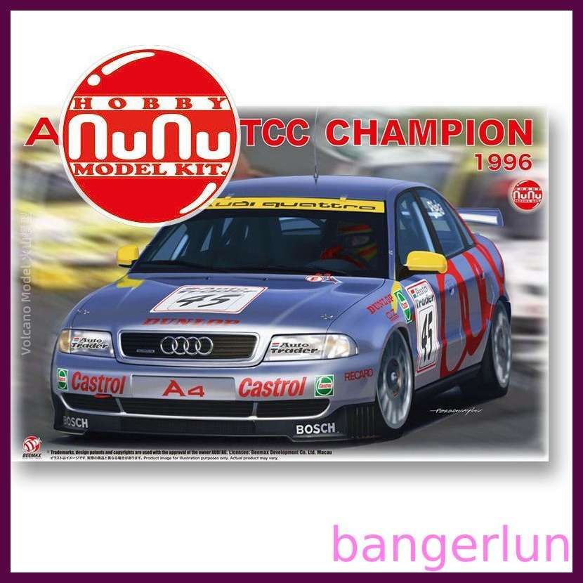Сборная модель Машинка NUNU PN24035 1/24 Audi A4 Quattro 1996 BTCC Winner car model kit