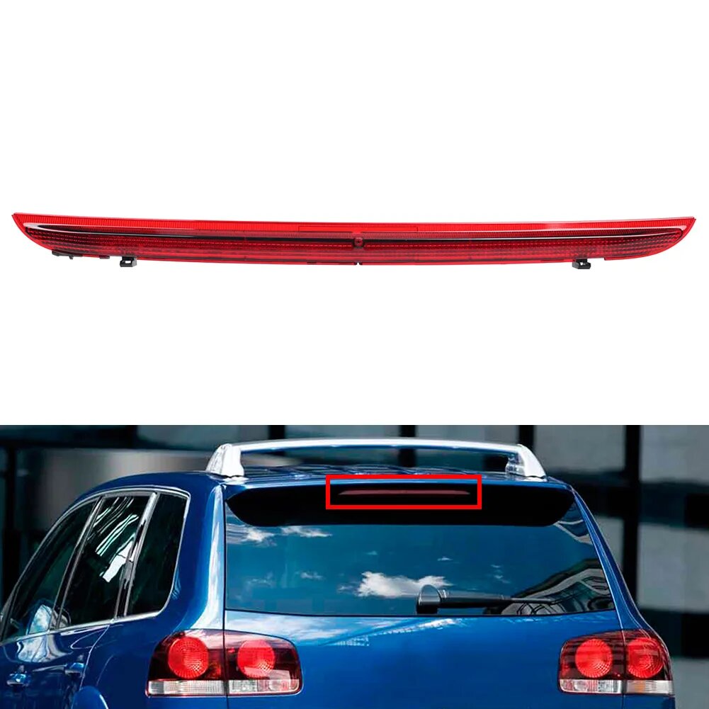 3-й стоп-сигнал Красный для VW Touareg 7L 2003-2010