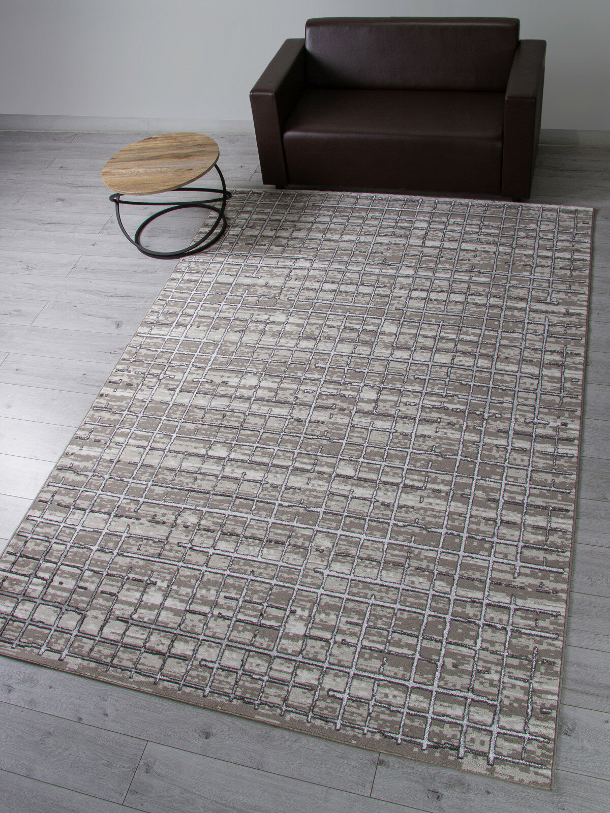 Ковер 2x4м турецкий Современный 995 grey