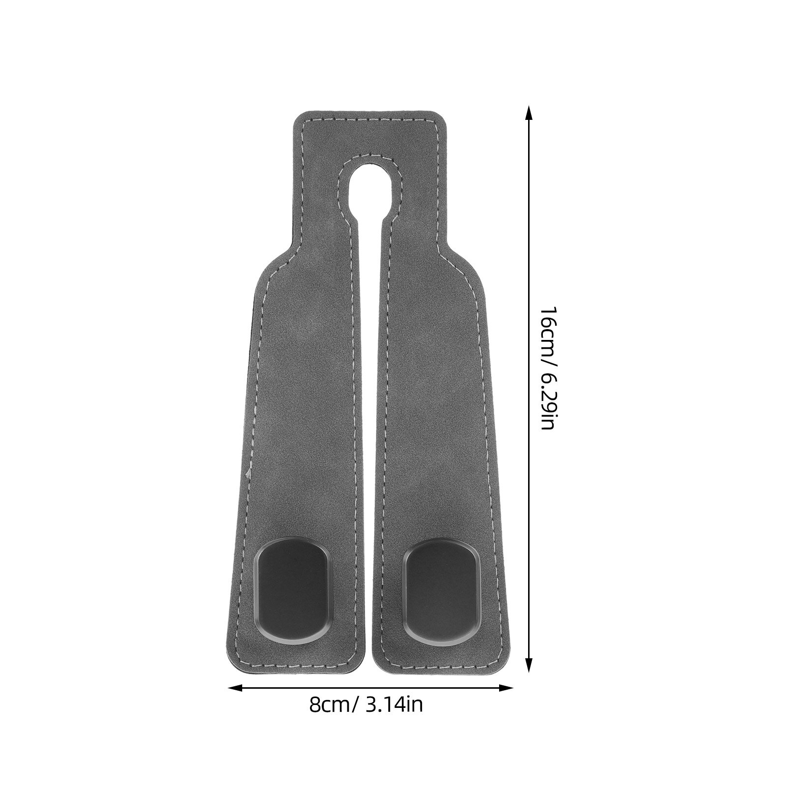Вешалка Для Авто На Голов rests Серого Цвета 16.00X8.00X2.00Cm