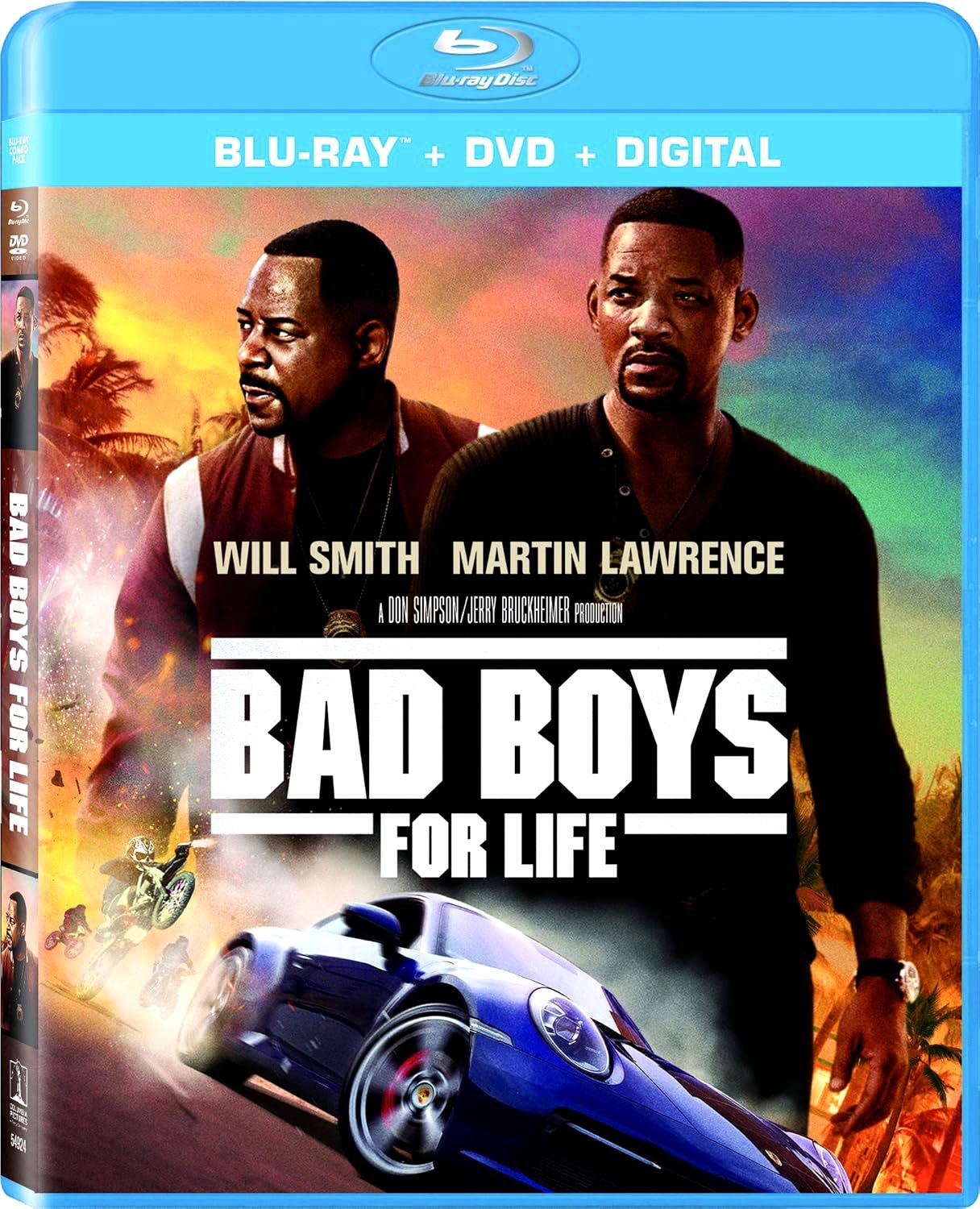 Плохие парни: Навсегда. Blu-ray. Комедийный боевик с Уиллом Смитом и Мартином Лоуренсом.