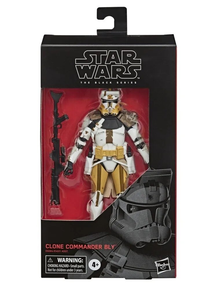 Фигурка Hasbro Star Wars Toys Черная серия анимации "Звездные войны: войны клонов" коммандера Блая