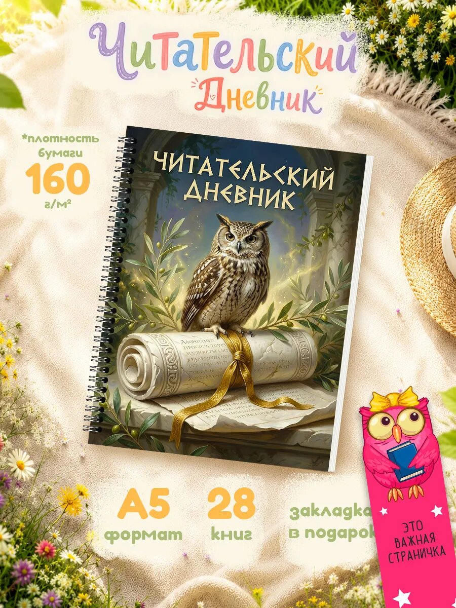 Читательский дневник 1 класс для девочки и мальчика на лето