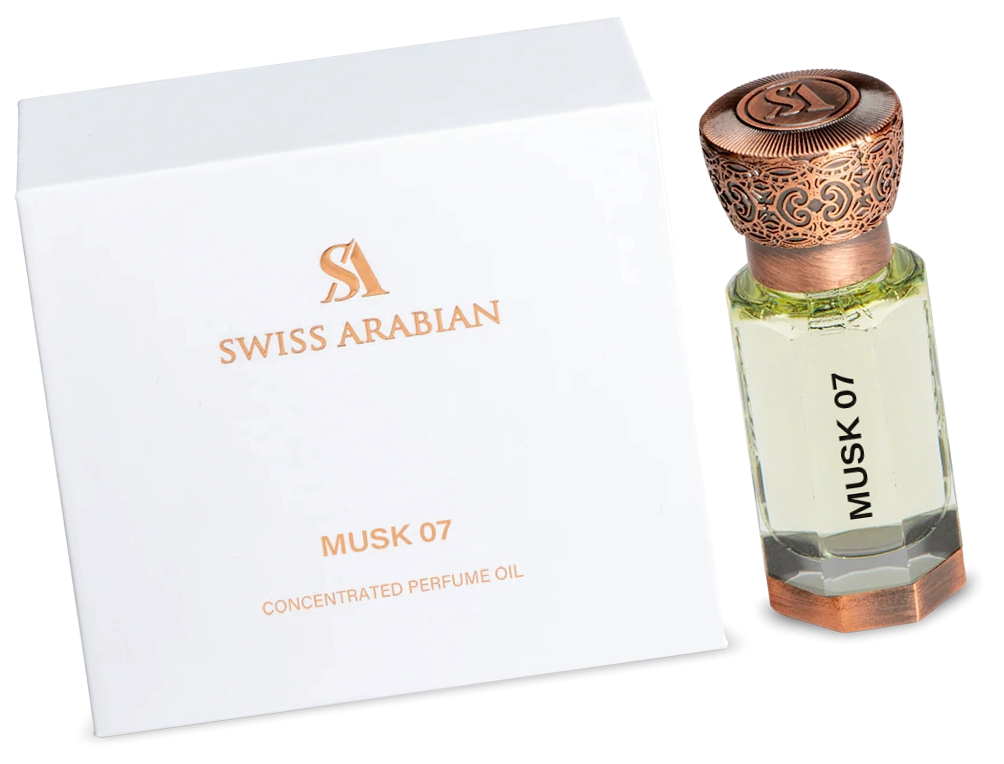 Swiss Arabian Musk 07 12 мл масляные духи для женщин и мужчин - Свисс Арабиан Мускус номер 07