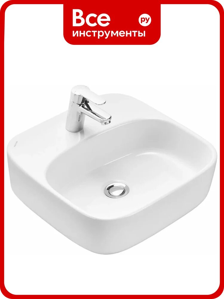 Умывальник Santek Одри 420x420 см soft 1. wh50.1.709 00000097156 1WH501709