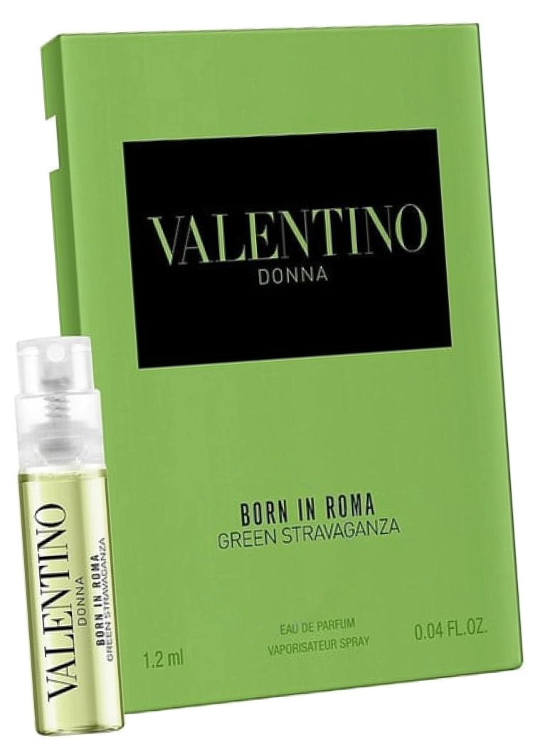 Valentino Donna Born In Roma Green Stravaganza женский парфюм - миниатюра 1.2 мл