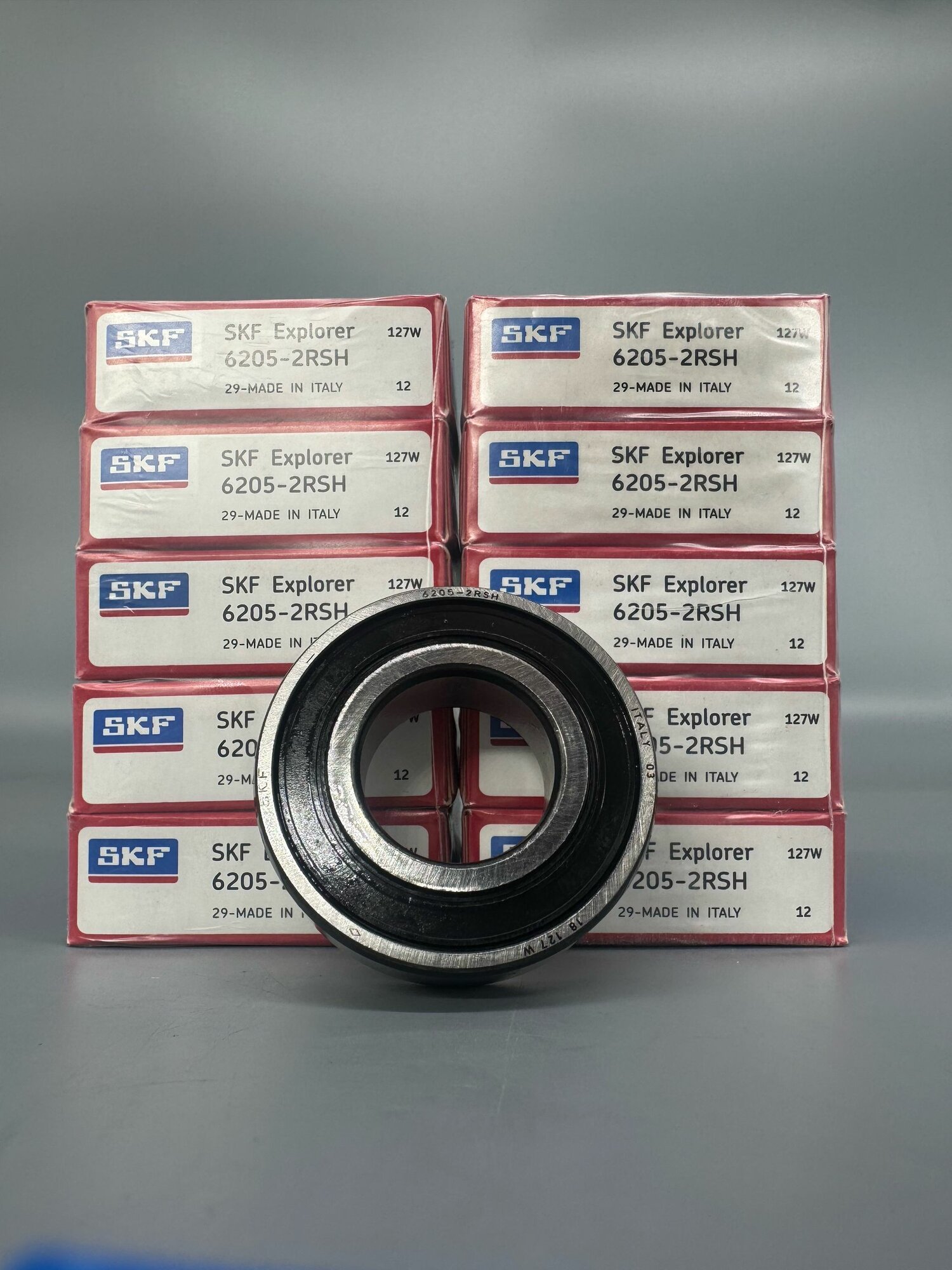 Подшипник SKF 6205-2RSH(180205)(25x52x15)совместим для а/м КАМАЗ-65115, 4308, 65117 дв. CUMMINS ISBe, ISDe ЗИЛ-130 вала первичного - 10 шт