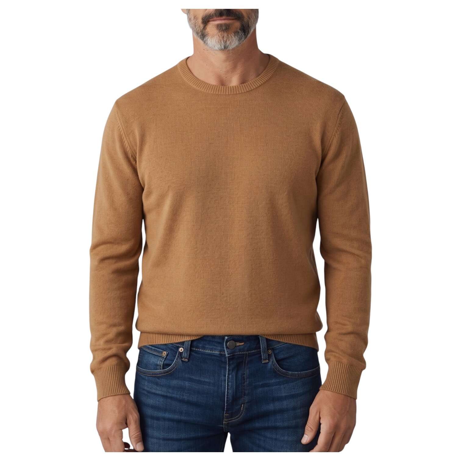 Пуловер  FYNCH HATTON Casual cotton cashemir look