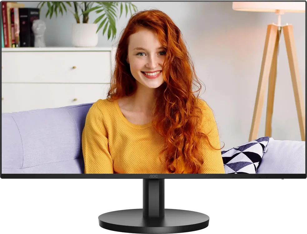 Монитор для компьютера, работы, учебы и мультимедиа 24" AOC 24B3QA2 IPS 1920x1080 1ms HDMI, DisplayPort