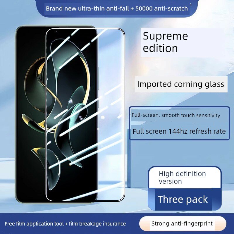 Redmi Note 11T Pro+ 3-шт. премиум-пленка безцветная для глаз для 144Гц игрового экрана с качеством HDR