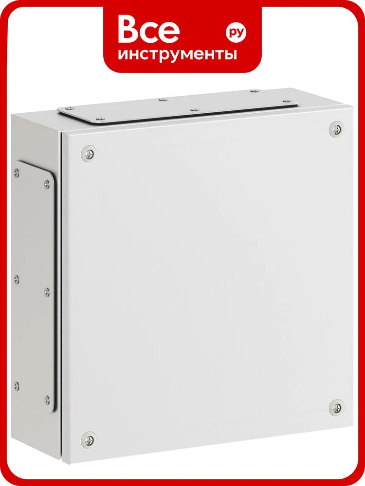 Корпус клеммный металлический DKC SDE ВxШxГ 300x300x120 мм с фланцами, IP66 R5SDE3312F