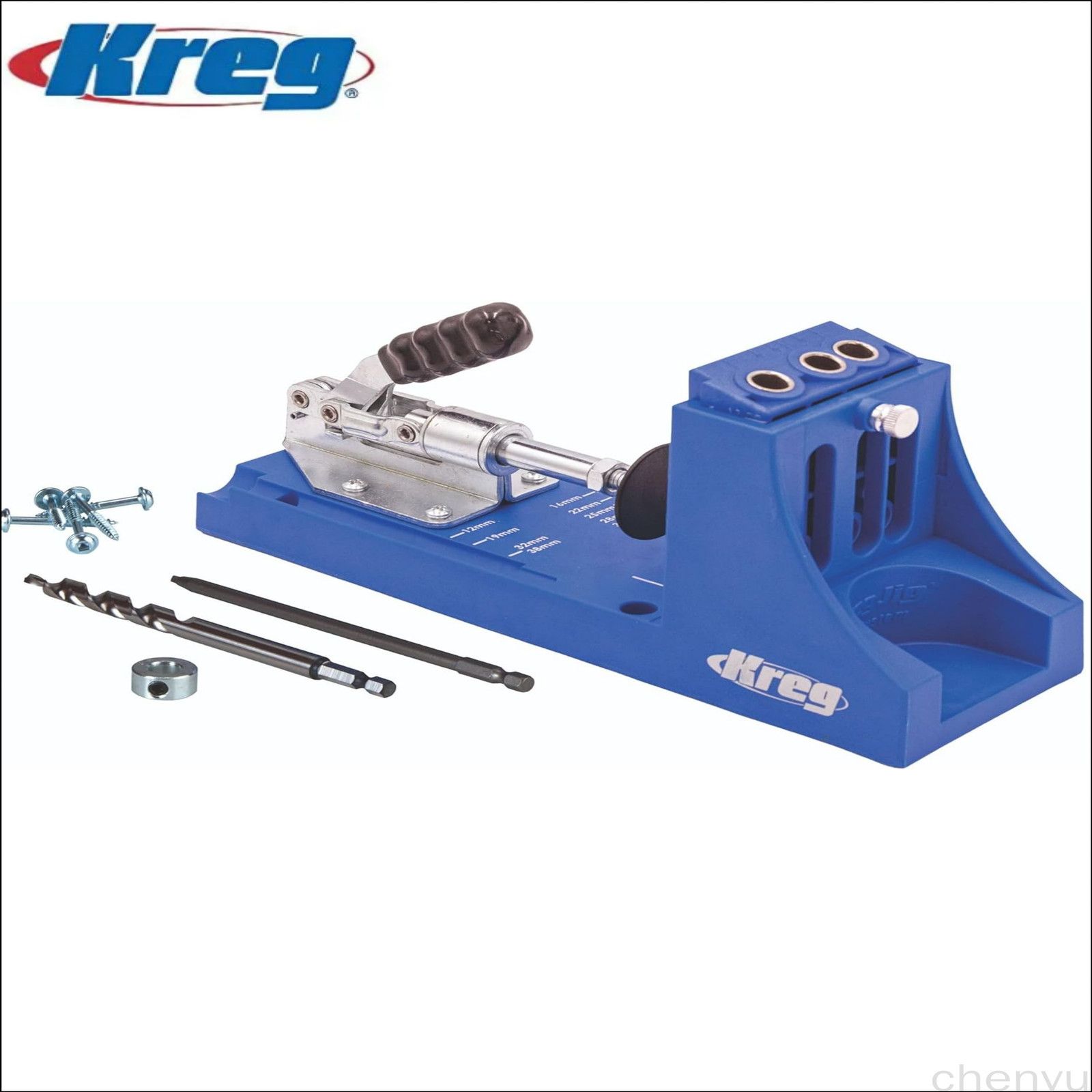 Эксклюзивный кондуктор Kreg Jig K4 для скрытого соединения саморезами, используемый в деревообработке