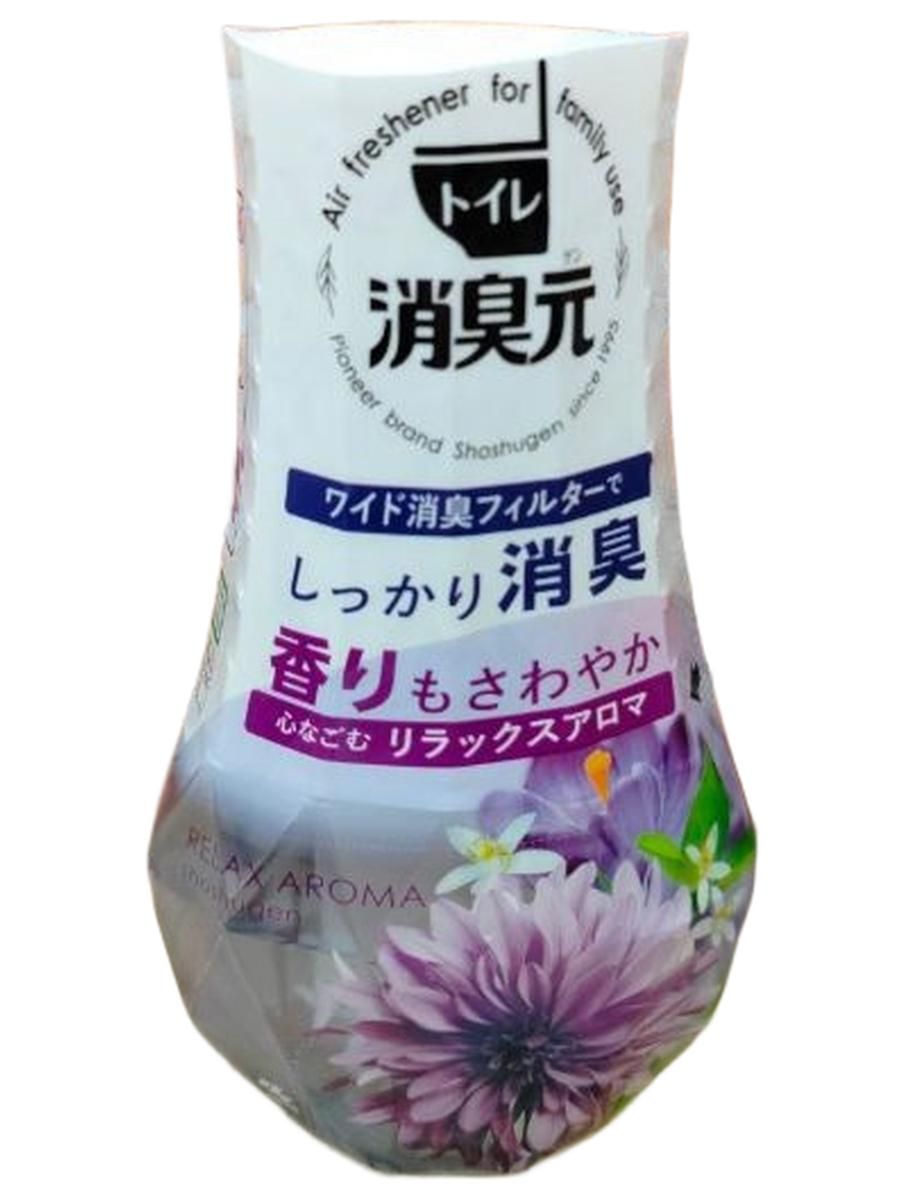 Kobayashi Shoshugen, Жидкий дезодорант для туалета, Relax aroma 400 мл