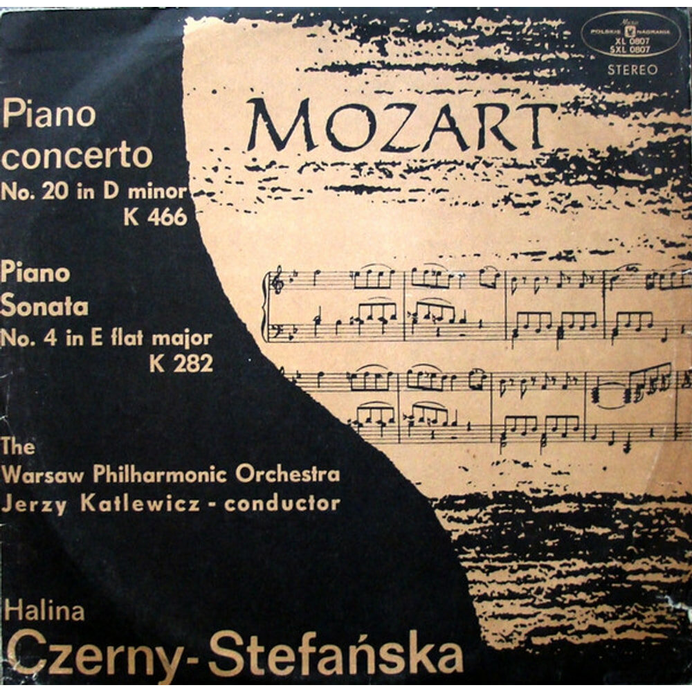 Piano Concerto No. 20 In D Minor K 466 / Piano Sonata No. 4 In E Flat Major K 282