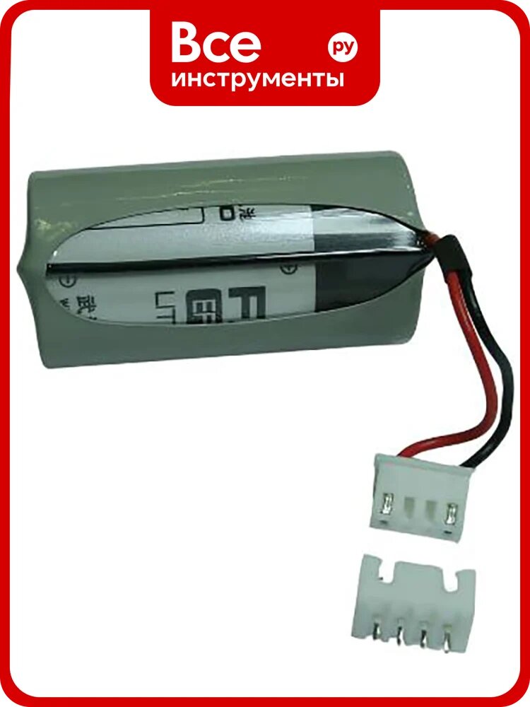 Литиевая батарейка FANSO ER26500H-LD/-002851 4 шт для автомобилей, счетчиков и датчиков, тип С, провода и разъем XHP4, Li-SOCl2 6799586