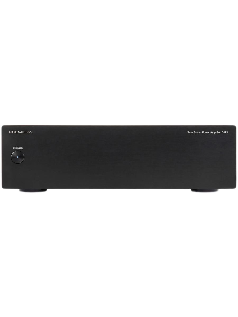 Восьмиканальный усилитель мощности класса D Premiera D8PA / RMS 221 Вт / 4 Ом / Цвет черный