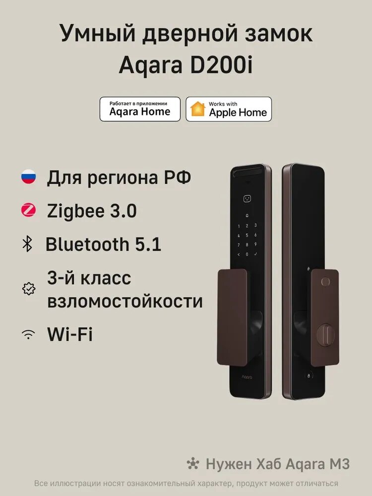 Aqara Умный дверной замок D200i ML-D01D
