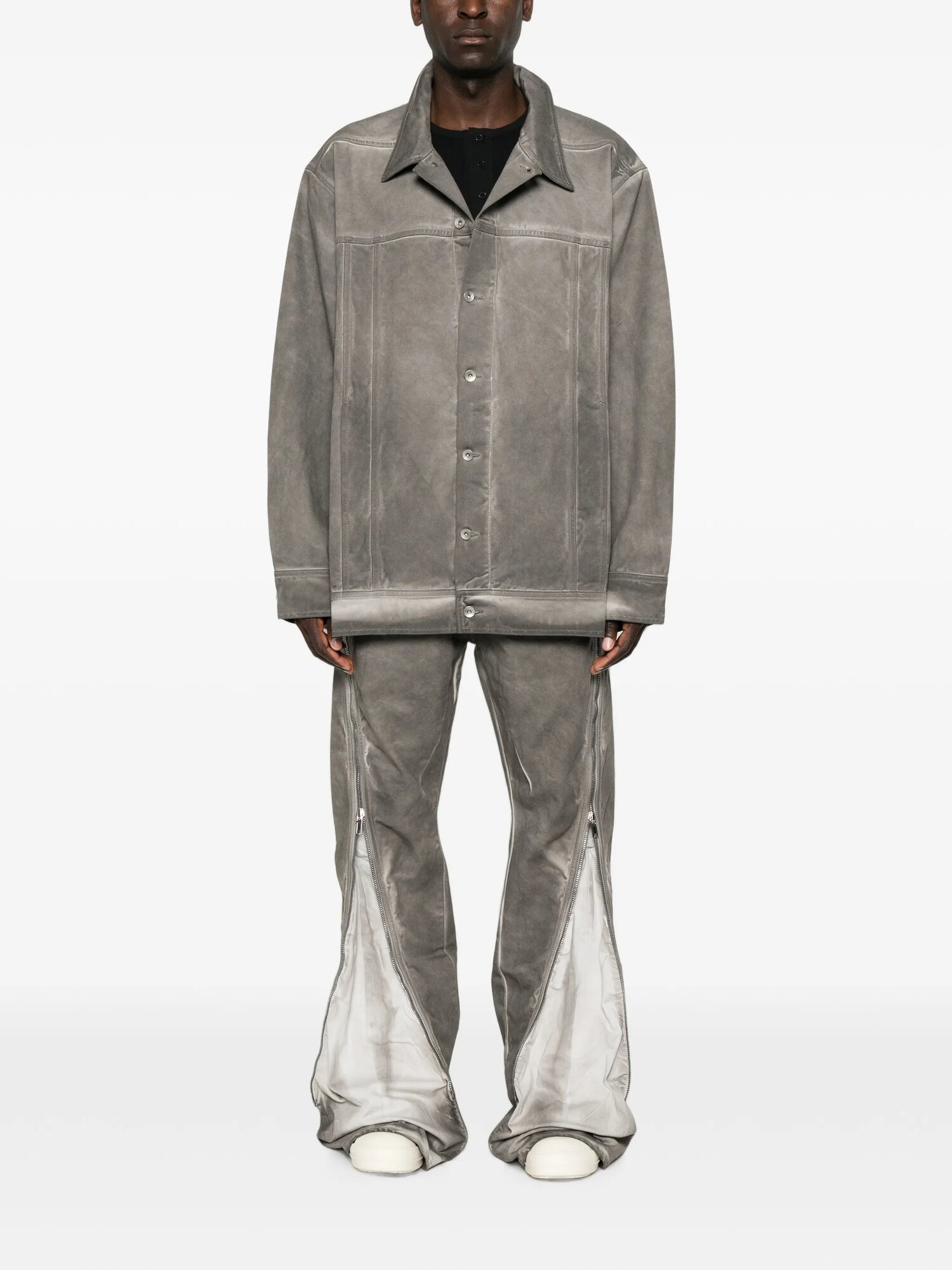 Куртка Rick Owens Button-up denim jacket, размер 50 — фото 1