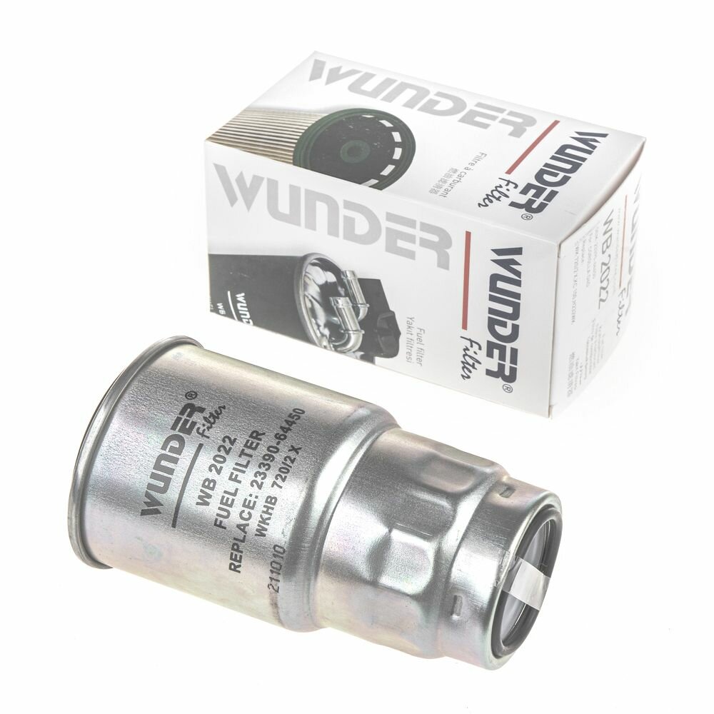 Фильтр топливный MAZDA 323/626/TOYOTA Avensis I/Hilux all D WUNDER FILTER WB2022