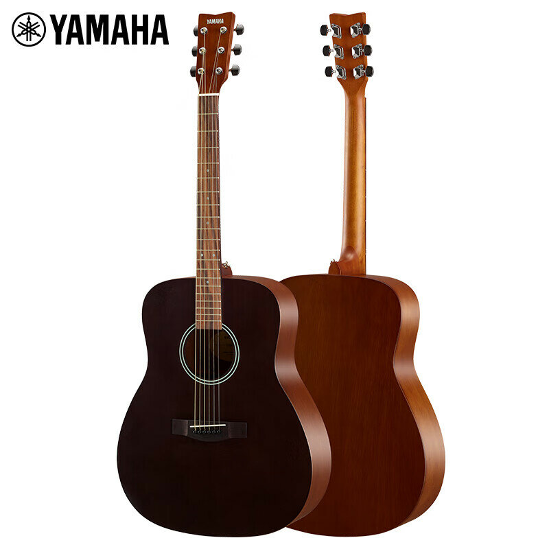 Гитара Yamaha F400SMB Акустическая с обшивкой из ели для начинающих 41 дюйм тёмно-серый матовый Цвет：Улучшенная версия