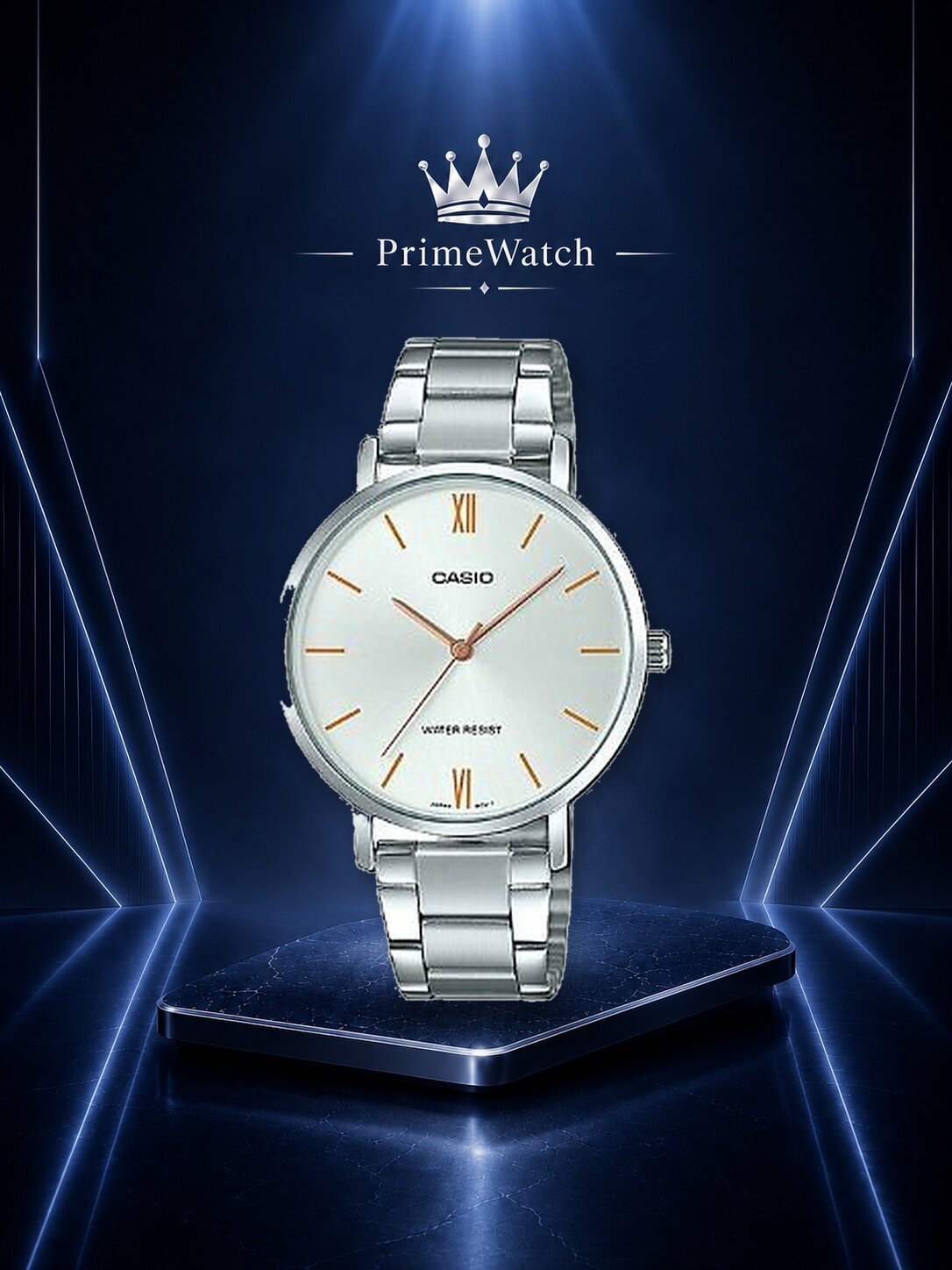 Наручные часы CASIO Collection, серебряный/белый
