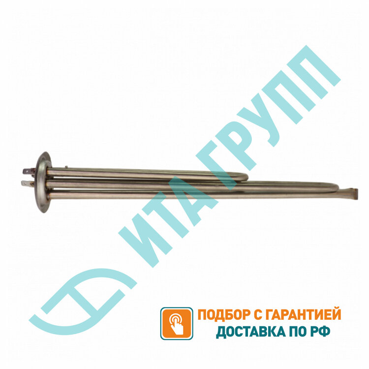 ТЭН 2500Вт (1000Вт/1500Вт) RF для водонагревателя Ariston SHT, SHUTTLE, Regent, под анод М4, итатэн, 21721