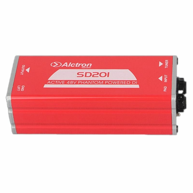 (K Q Y T) SD201 Active DI Box Преобразование импеданса DIBOX Professional Stage Effects Direct Connect согласование импеданса активный дибокс прямое подключение