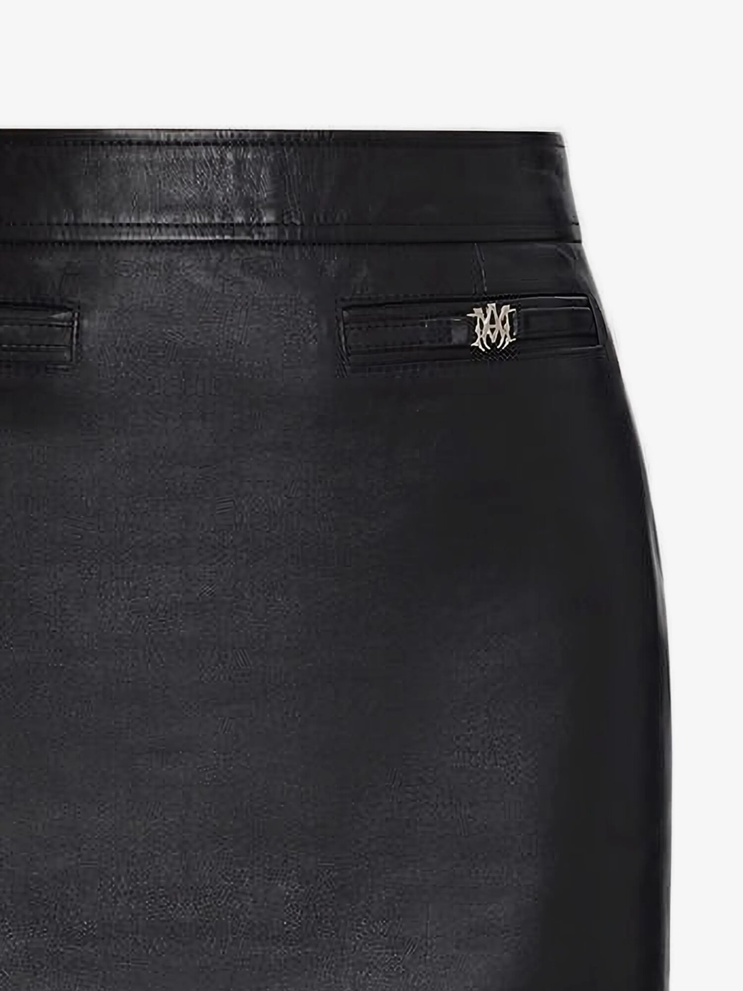 Юбка AMIRI, размер 38, black — фото 1