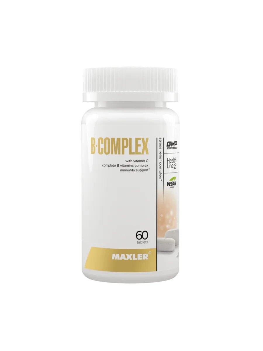 Макслер В-комплекс/ Maxler B-Complex таблетки по 1,2 г 60 шт