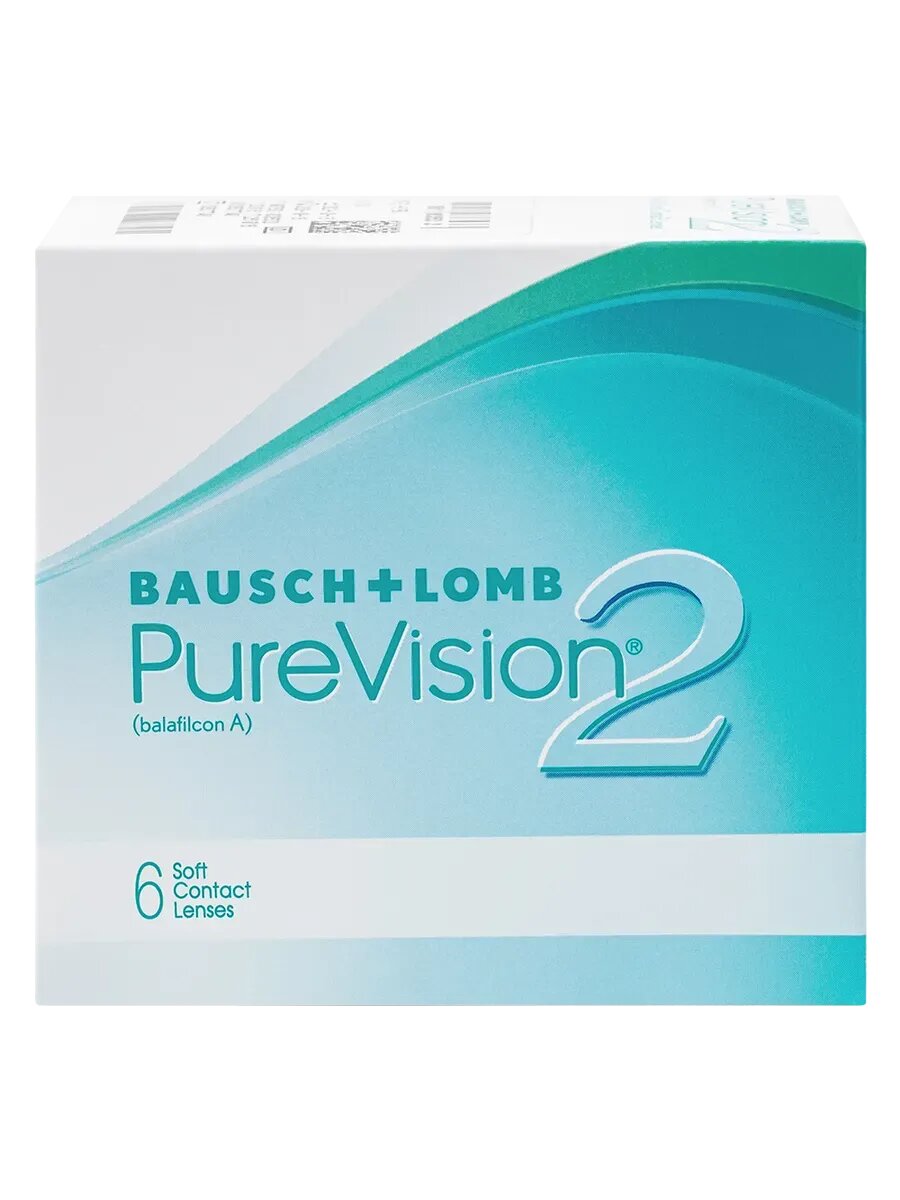 Контактные линзы Bausch + Lomb PureVision2 6 шт / -2.50/8.6/14.0