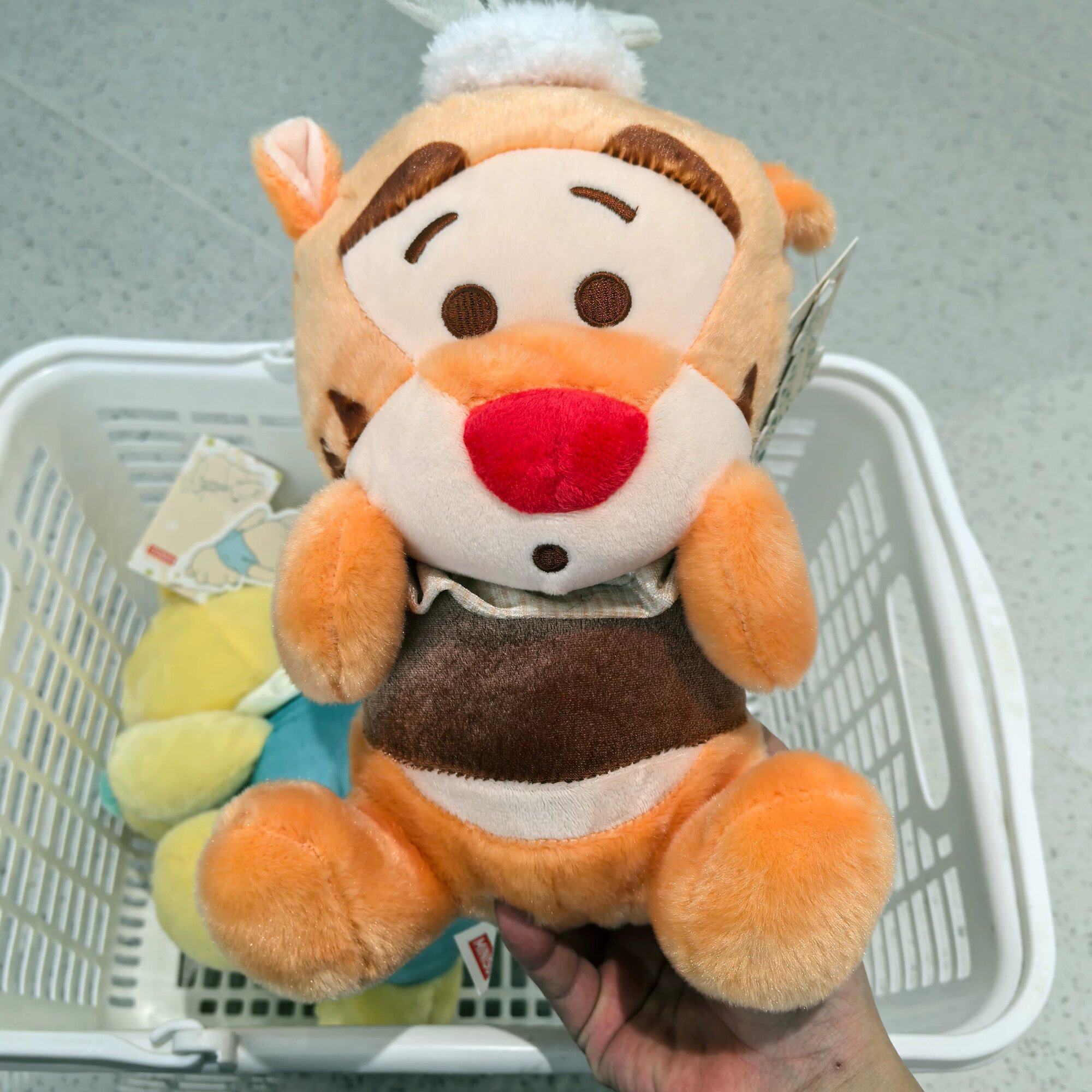 Плюшевая игрушка MINISO Disney из серии Винни-Пух: Тигр и Пиглет в костюмах Цветочной феи (сидячие) Цветочная фея в