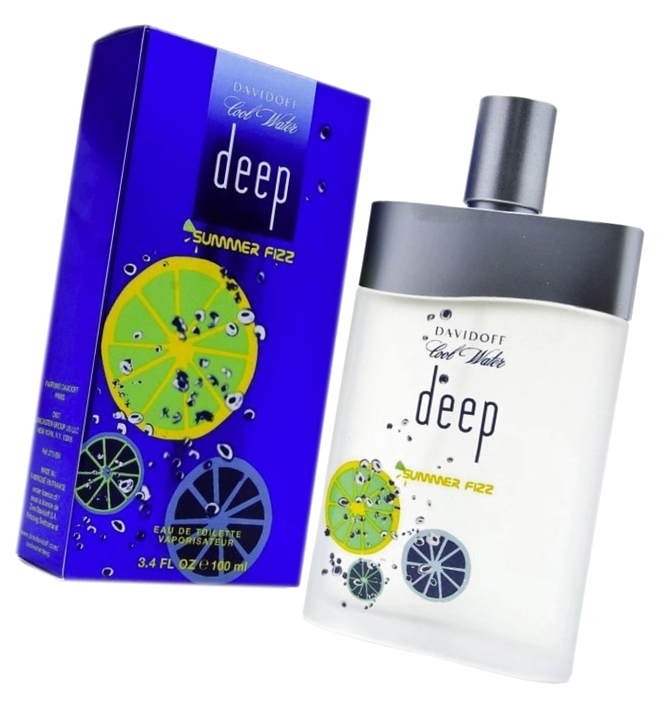 Мужской аромат Davidoff Cool Water Deep Summer Fizz 100 мл / Кул Вотер Дип Саммер Физ