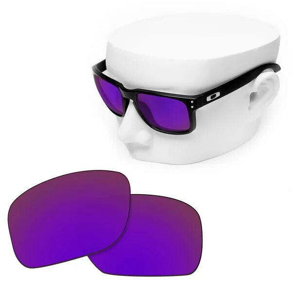 Линзы Oakley Holbrook Asian Fit Purple Mirror