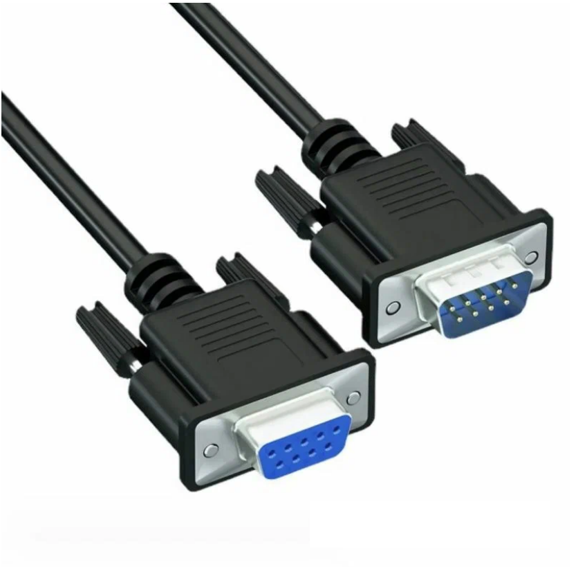 Последовательный RS232 9-контактный разъем "папа-мама" DB9 9-контактный ПК-конвертер удлинительный кабель для передачи данных шнур удлинительный провод для компьютера