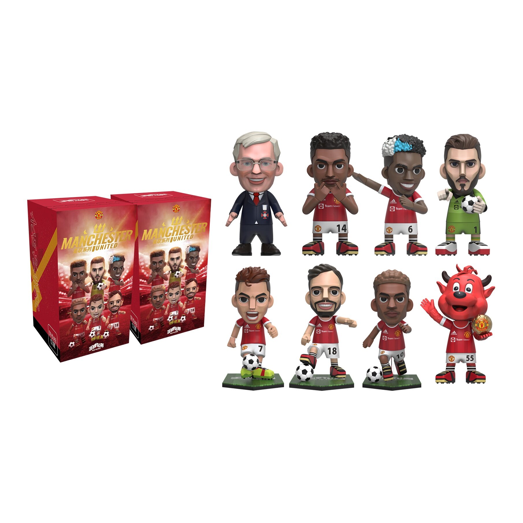 AcePlayer Star Manchester United Soccer Ball Club Collection, REDMAGIC Cristiano Ronaldo Mystery Boxes