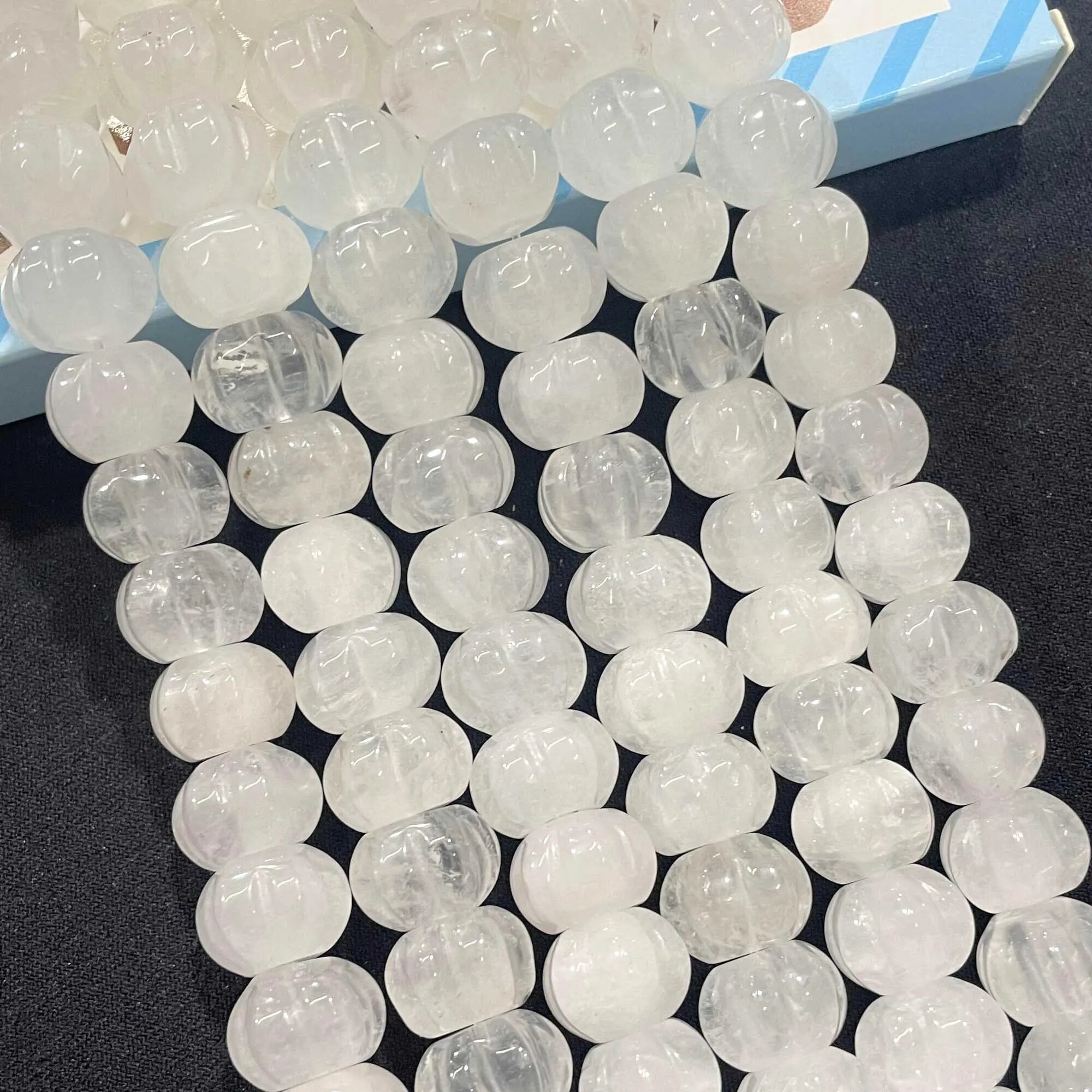 Бусины SYSRXLR White Crystal 10X14MM 10pcs