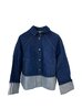 Куртка Brandon Maxwell Wells trapeze denim jacket