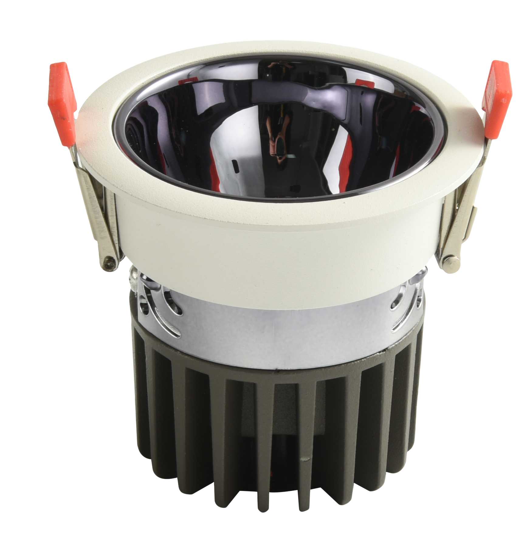 TruEnergy Светильник светодиодный встраиваемый поворотный круг 10W 4000K 710Lm D85мм IP20 белый/алюминий 10563