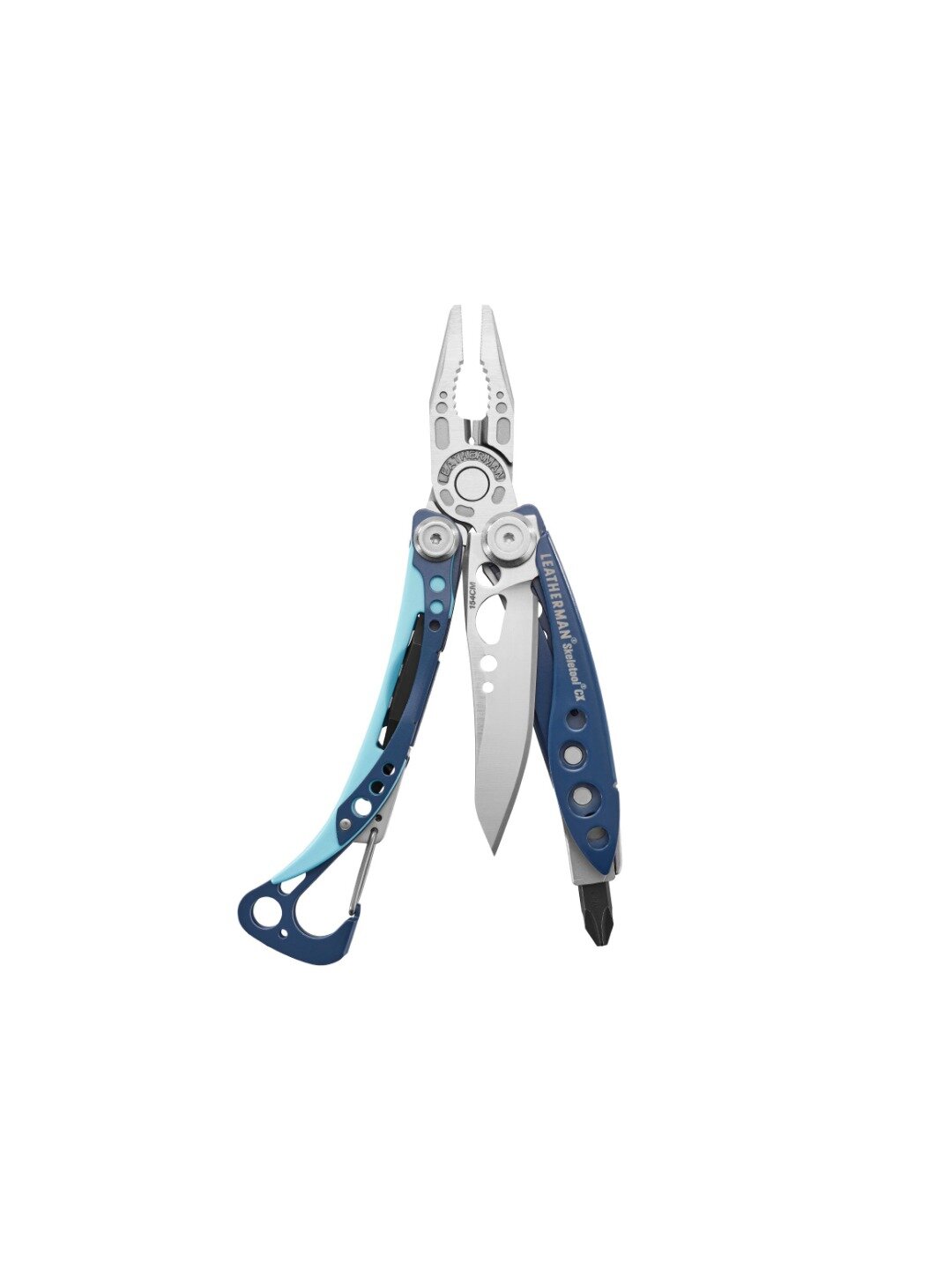 Мультитул Leatherman Skeletool CX 833127 Nightshade, 7 функций, сталь 154CM, вес 142 г