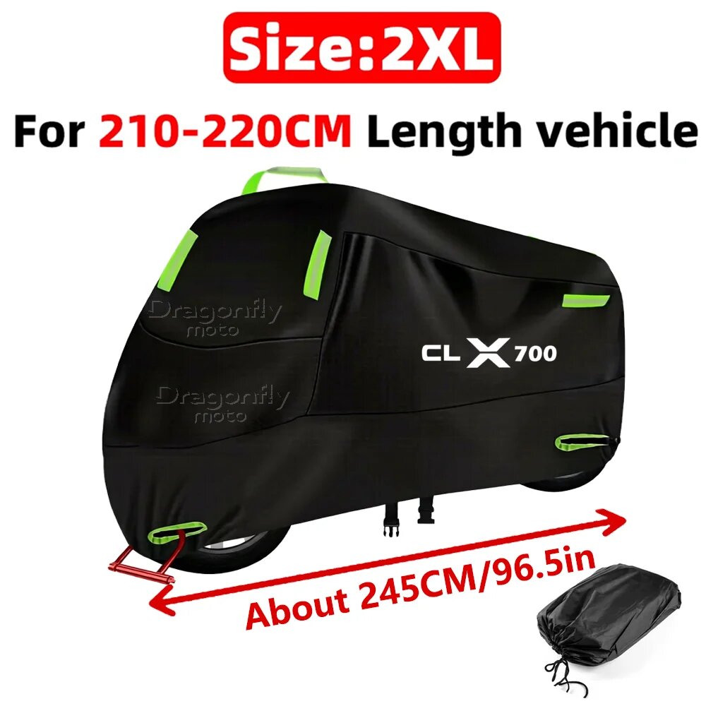 Водонепроницаемый Чехол Для Мотоцикла CFMOTO CLX700 700CLX 700 CLX Sport Heritage 2021-2026, 2XL
