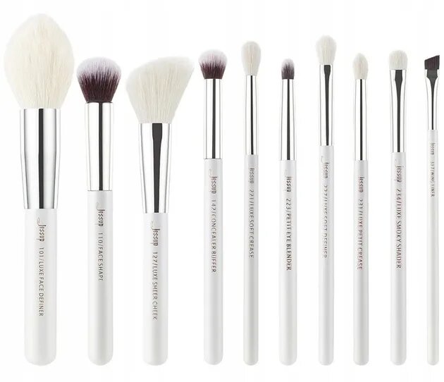 Набор кистей для макияжа из 10 предметов Jessup Individual Makeup Brush T243