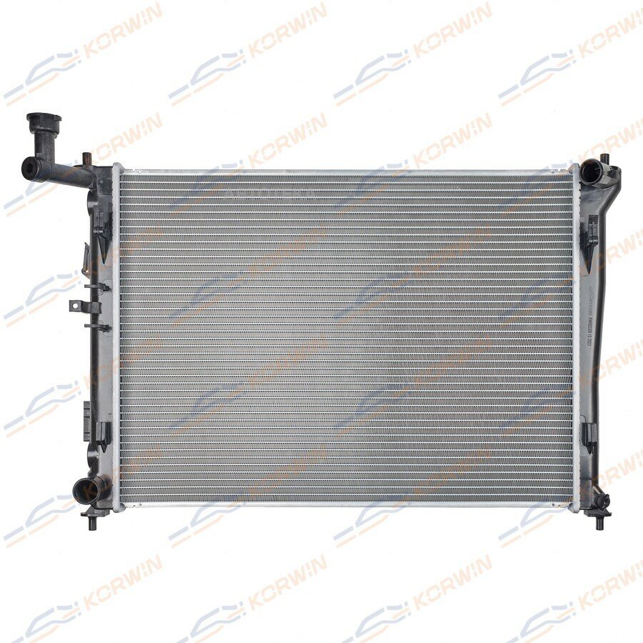 Радиатор охлаждения Kia Ceed (07-)/Hyundai (07-)/Elantra 1.4-2.0 MT паяный KORWIN KWKB2309