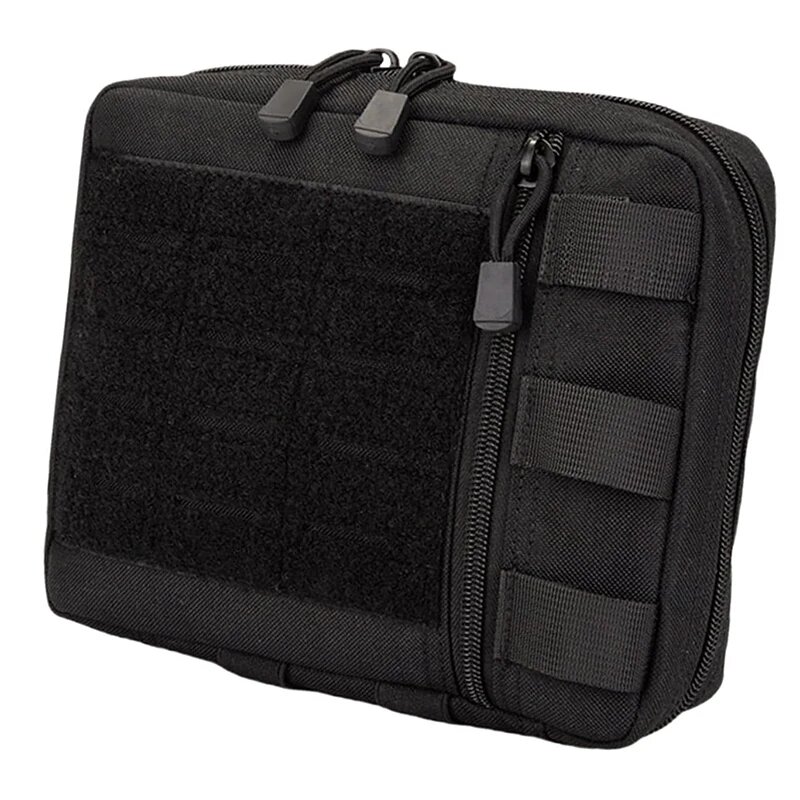 Модульный тактический подсумок Molle из нейлона Черный, Black