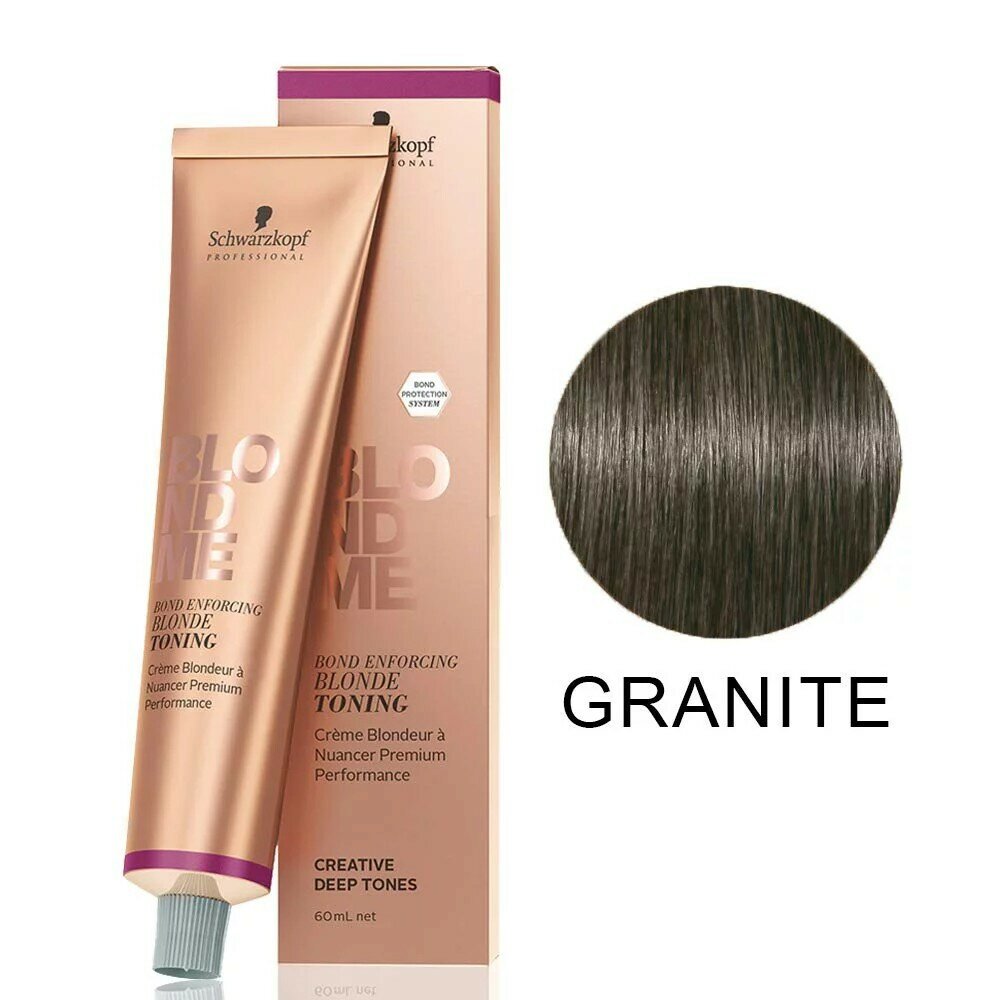 Schwarzkopf BlondMe T- Pastel Toning Granite Тонирующая крем-краска для волос 60мл