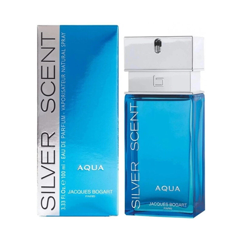 Парфюмерная вода для мужчин Jacques Bogart Silver Scent Aqua 100 мл / Духи Жак Богарт Сильвер Сент Аква