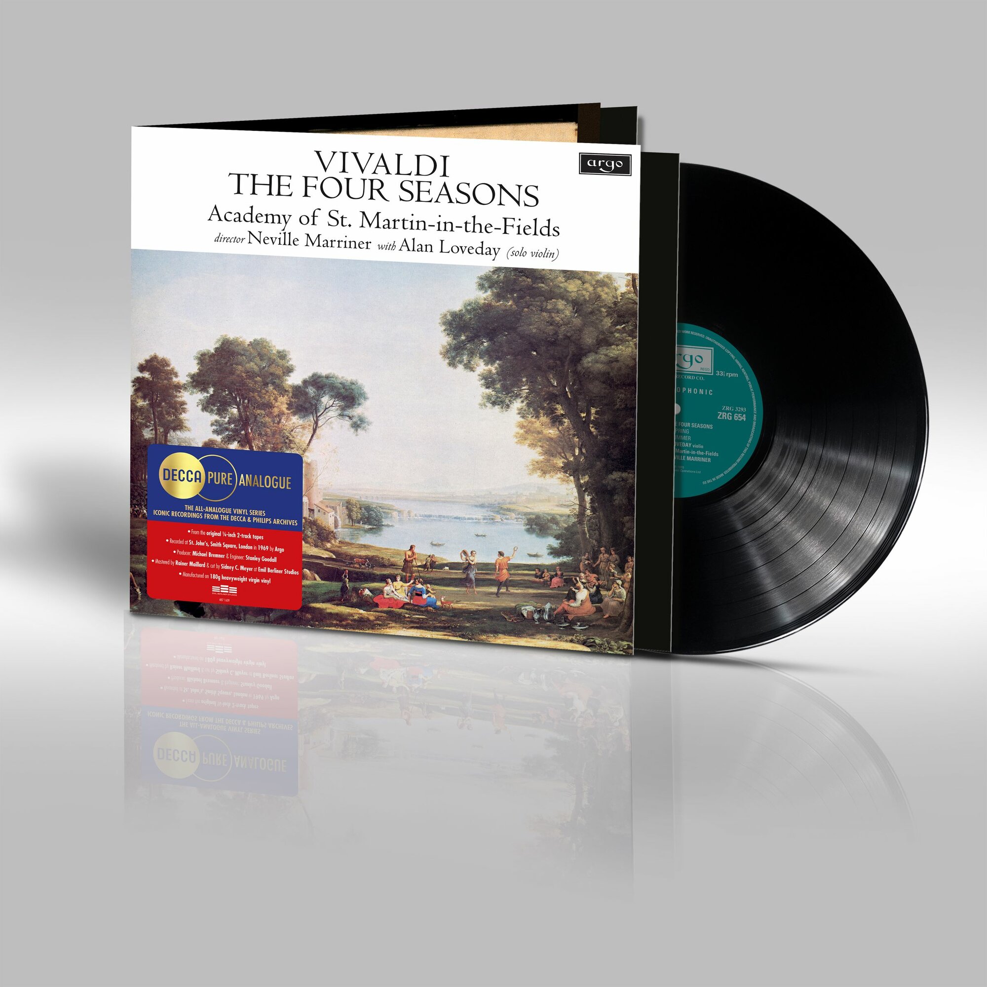 Виниловая пластинка Neville Marriner - Vivaldi: The Four Seasons (Analogue) (LP) Limited, 2026