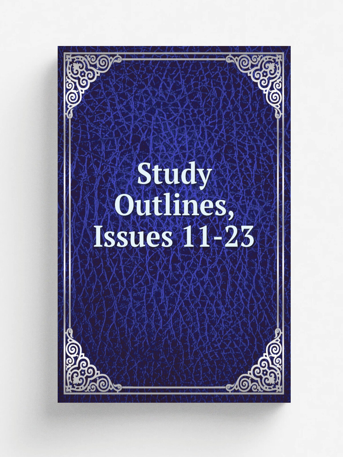 Study Outlines, Issues 11-23
