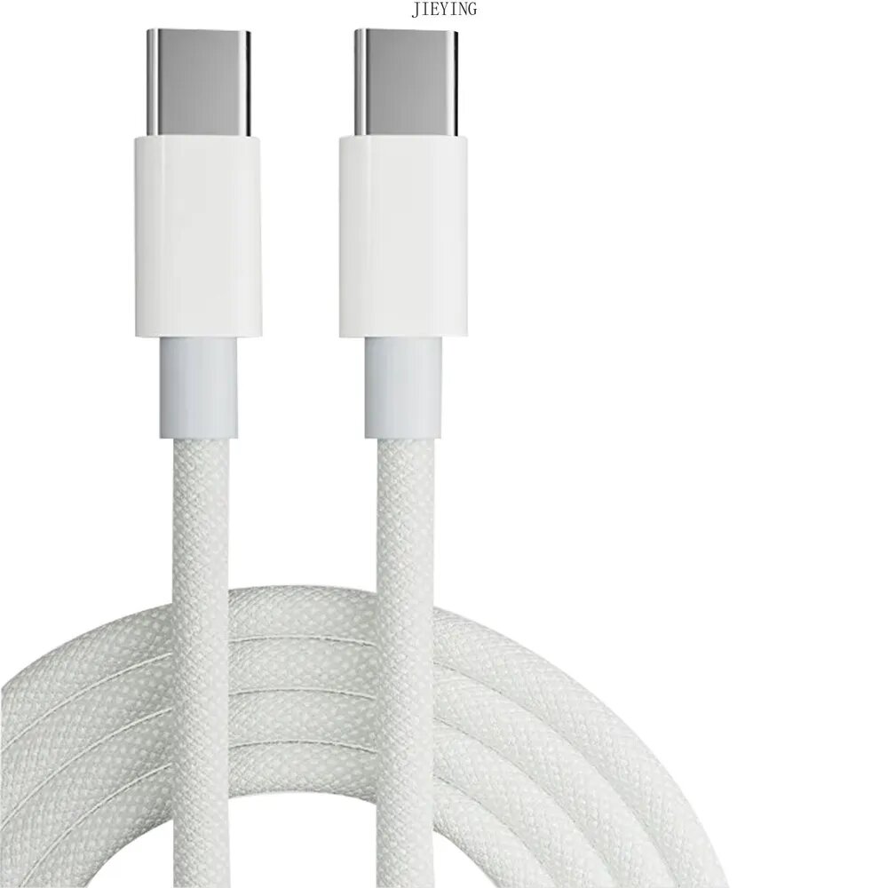 Сетевой кабель питания USB Type-C/USB Type-C, 1.5 м, белый